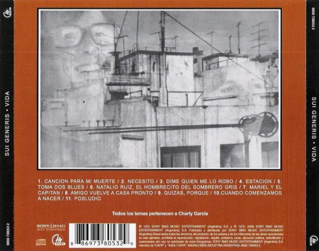 SUI GENERIS VIDA - Rock Ar Noticias